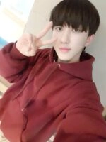 Wine Red Drawstring Hoodie | Changbin - Stray Kids - Fashion Chingu