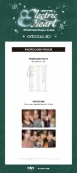 8TURN “Electric Heart : 찬란하게 빛날” Merch - Photocard Pouch - Fashion Chingu