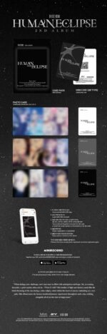 Hebi 2nd Mini Album - Human Eclipse | POCA, Pack version - Fashion Chingu