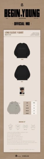 BAE JIN YOUNG “BEGIN, YOUNG” Merch - Long Sleeve T-Shirt - Fashion Chingu