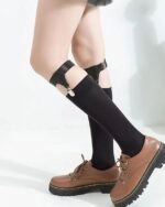 Black Double Calf Clip Set | Yuna - ILLIT - Fashion Chingu