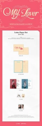 MIYEON “MY, Lover” Merch - Letter Paper Set - Fashion Chingu