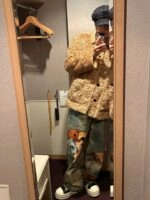 Blue Teddy Bears Printed Jeans | Jeongin - Stray Kids - Fashion Chingu