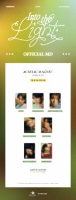 EVNNE “Into The Light” Merch - Acrylic Magnet - Fashion Chingu