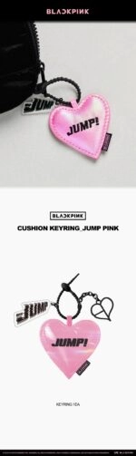 BLACKPINK “Jump” Pop-Up Store Merch - Cushion Keyring | Jump Pink ...