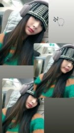 Black Jacquard Knitted Warm Hat | Tzuyu - TWICE - Fashion Chingu