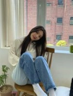 Blue Ombre Wash Jeans | Joy - Red Velvet - Fashion Chingu