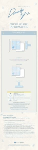 CHUEI LI YU “OUR Drawing Yu” Merch - Mini Drawing Set - Fashion Chingu