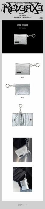 EXO “REVERXE THE WORLD” Merch - Card Wallet - Fashion Chingu