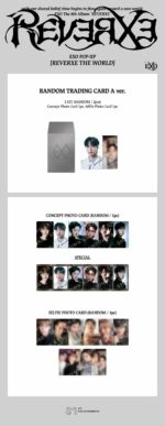 EXO “REVERXE THE WORLD” Merch - Random Trading Card B ver. - Fashion Chingu