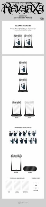 EXO “REVERXE THE WORLD” Merch - Teleport Stand Set - Fashion Chingu