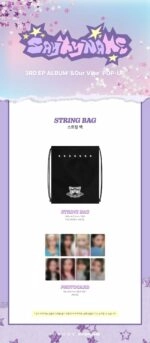 Say My Name “&Our Vibe” Merch - String Bag - Fashion Chingu