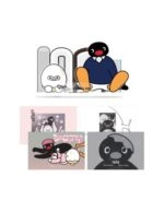 TAEYEON PINGU X TAENG-GEU Merch - Acrlic Stand & Postcard Set - Fashion ...