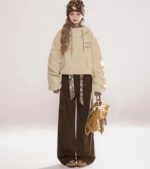 Vintage American Hooded Workwear Winter Warm Jacket - Fashion Chingu