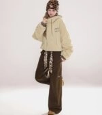 Vintage American Hooded Workwear Winter Warm Jacket - Fashion Chingu