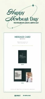 Yeoyeojeong Jeon “Birthday Cafe” Merch Message Card - Fashion Chingu