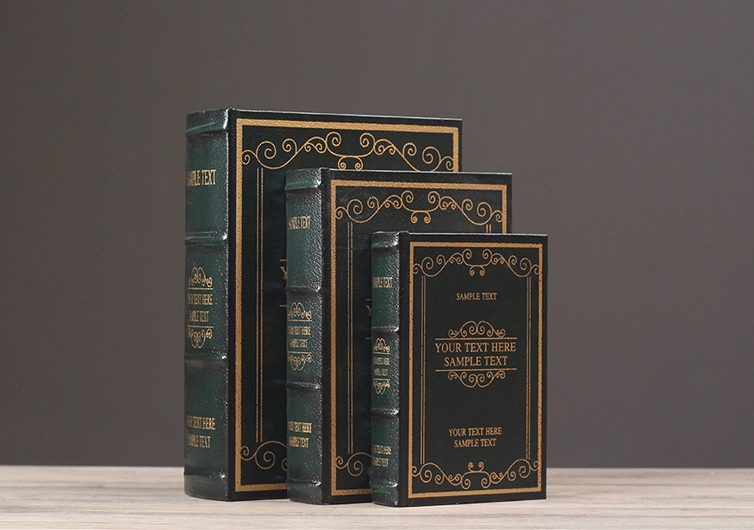 Decorative Antique Book Storage Box Set | The Other Aesthetic