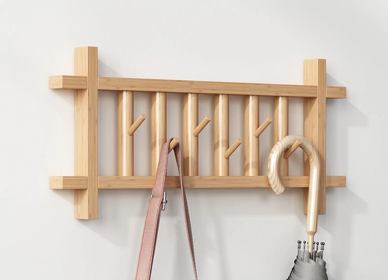 Rectangular Bamboo Wall Hooks | The Other Aesthetic