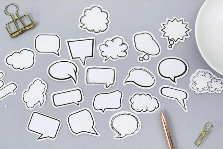 Thought Bubble Stickers | The Other Aesthetic