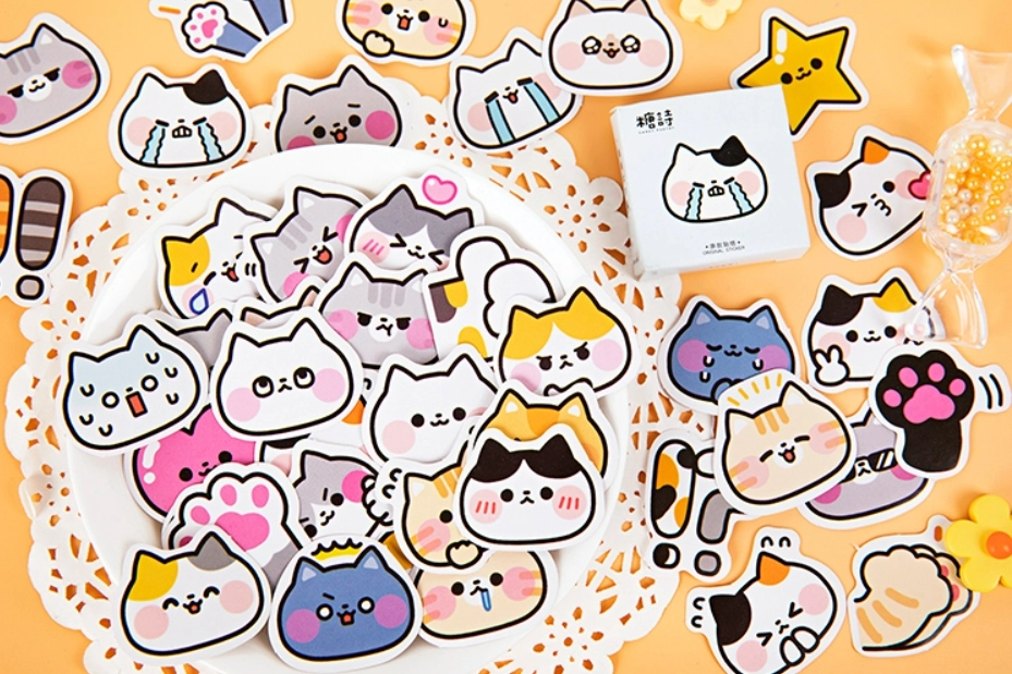 Kawaii Cat Stickers | The Other Aesthetic