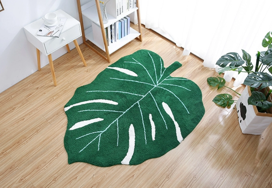 Monstera Leaf Area Rug | The Other Aesthetic