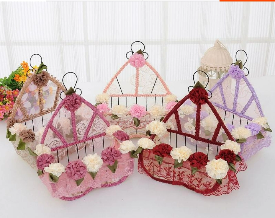 Vintage Inverted Heart-Shaped Basket with Roses | The Other Aesthetic