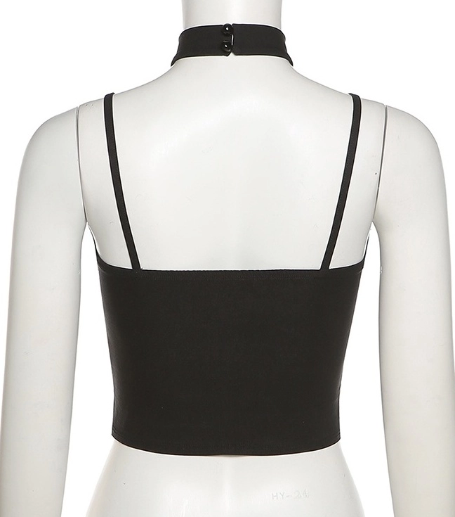 Irregular Cross Camisole Top | The Other Aesthetic
