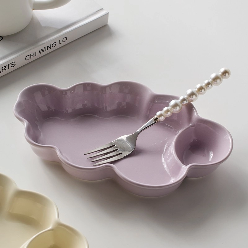 Purple Ceramic Cloud Plate | The Other Aesthetic